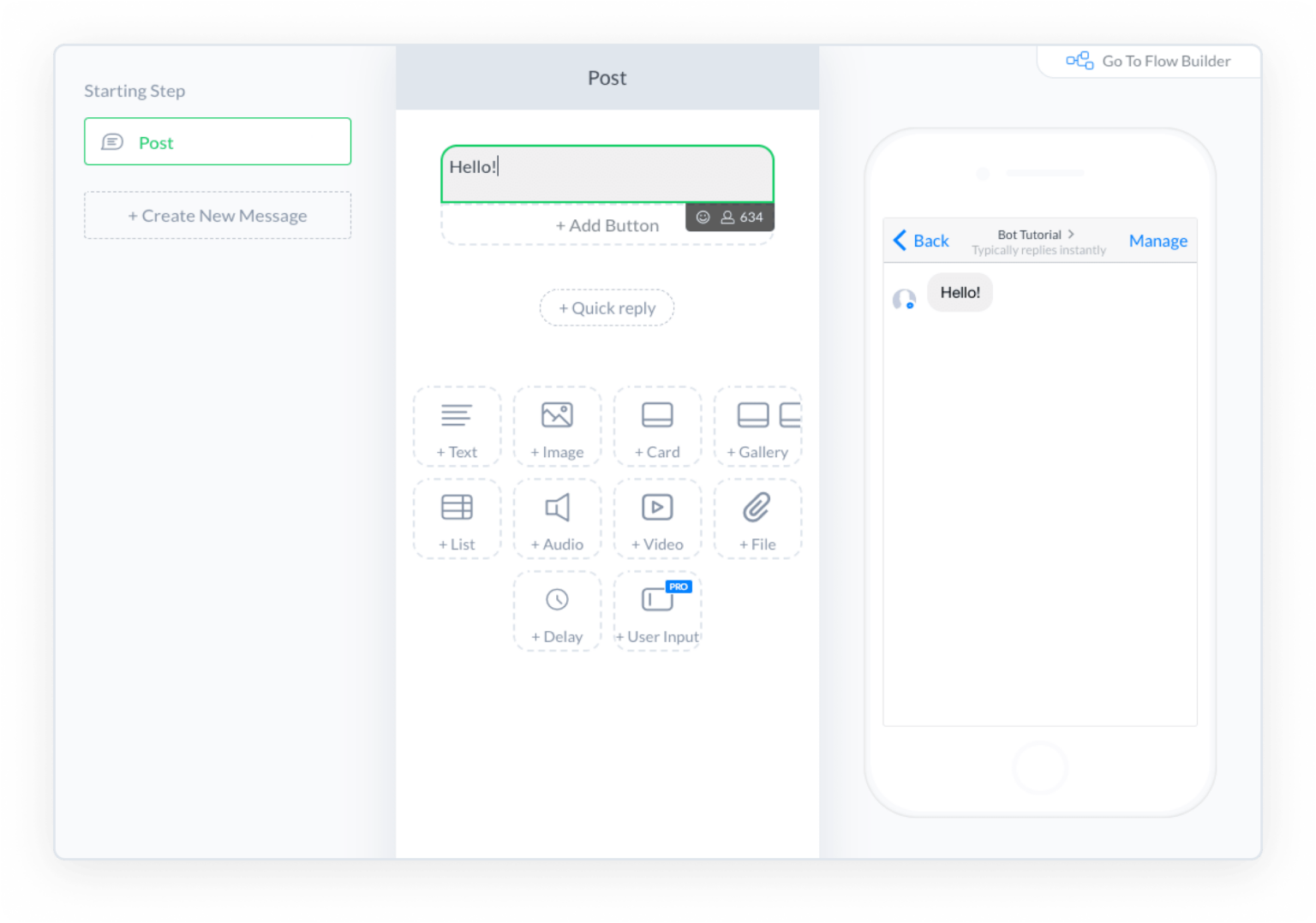 ManyChat Flow Builder: A Visual Editor for Messenger Marketing