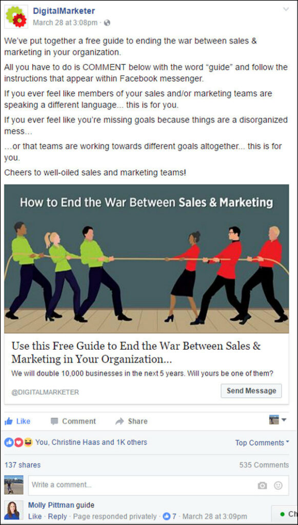 5 Facebook Messenger Marketing Blueprints To Boost Results Today