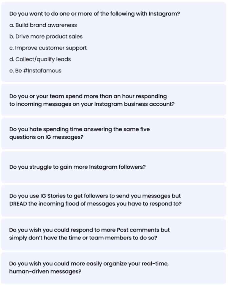 Instagram Checklist: Your Guide for Growth Success - Manychat Blog