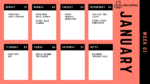 Real Examples of Instagram Content Calendars - ManyChat Blog