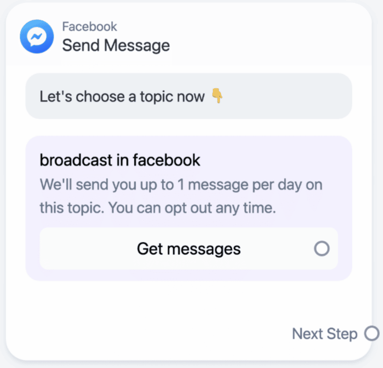 How to Broadcast with Facebook Messenger (2023) - Manychat Blog